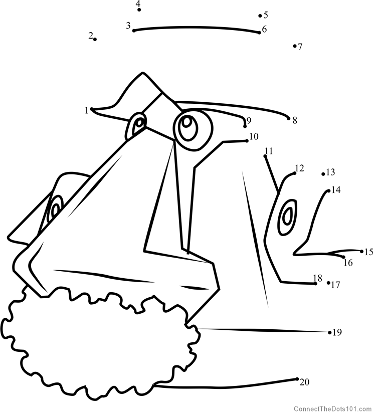 Pokemon Probopass dot to dot printable worksheet - Connect The Dots