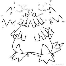 pokemon Connect The Dots printable worksheets