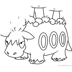 Pokemon Bonsly Coloring Pages