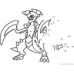 Mega Garchomp Coloring Pages