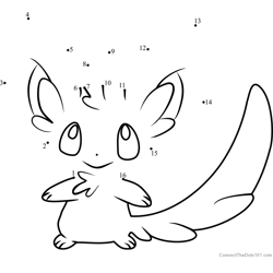 Pokémon Connect the Dots Worksheets Printable for Kids