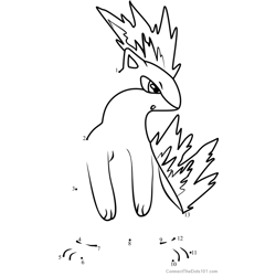 Quilava Pokemon Coloring Pages