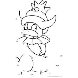 Slowking Coloring Pages